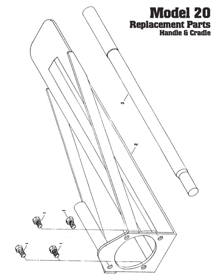 model20handleandcradlepartsdiagram - Mustang Squeeze Tools